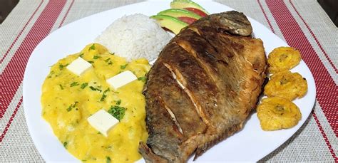 Menestra De Papa Con Pescado Frito La Menestra Más Fácil Y Rápida De