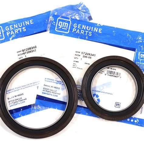 Genuine Gm Duramax Front And Rear Main Seal Kit 20012026 Lb7 Lly Lbz Lm