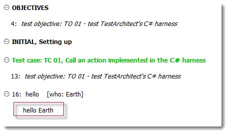 Running The C Scripted Test