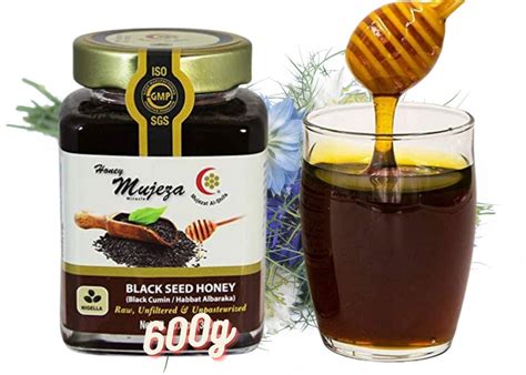 Mujeza Black Seed Honey Black Cumin 600g My Natural Beauty