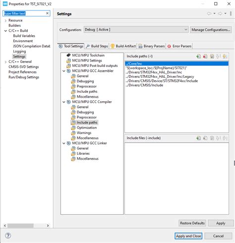 Solved How To Include A Downloaded Library Into Stm32cube Stmicroelectronics Community