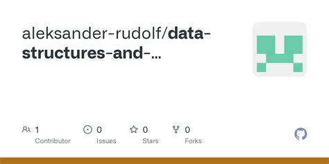 Github Aleksander Rudolfdata Structures And Algorithms