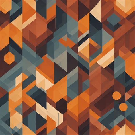 Premium Ai Image A Digital Painting Of A Complex Geometric Pattern