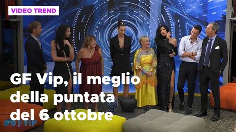 GF Vip il meglio della puntata del 6 ottobre cosa è successo