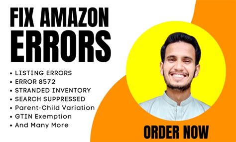 Fix Amazon Listing Error 5665 Error 8541 Error 8572 Approve Gtin