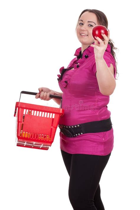 Shopping Fat Girl Stock Image Image Of Fear Frightened 20919669