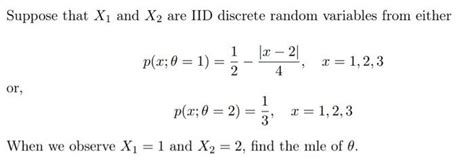 Solved Suppose That X₁ And X2 Are Iid Discrete Random