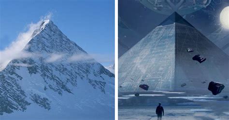 Schwarze Pyramide Antarktis Ancient Pyramid Discovered In Antarctica