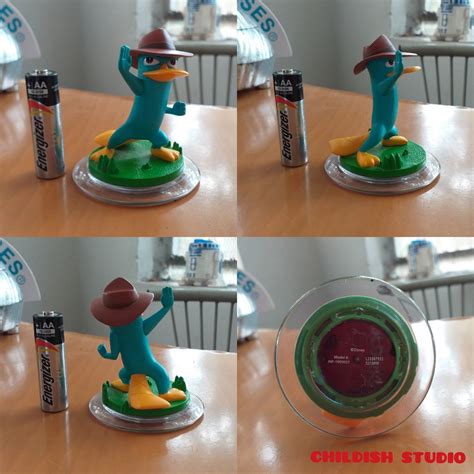Perry The Platypus Agent P Disney Infinity Action Figure 3 Inch