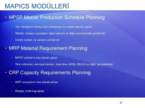 Mapics Modules And Database Structures