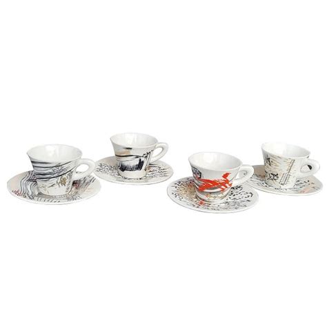 Illy Poi Ti Spiego Encrypted Espresso Set By Francis Francis 8 Pieces
