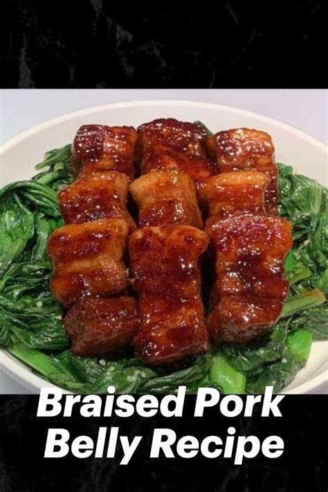 Chinese Red Braised Pork Belly Hong Shao Rou Artofit