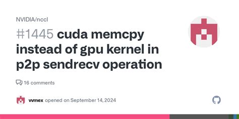 Cuda Memcpy Instead Of Gpu Kernel In P P Sendrecv Operation Issue