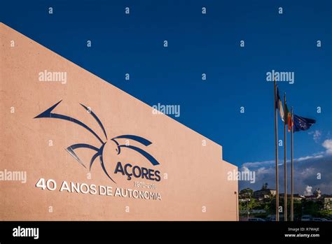 Portugal Azores Faial Island Horta Regional Legislative Assembly