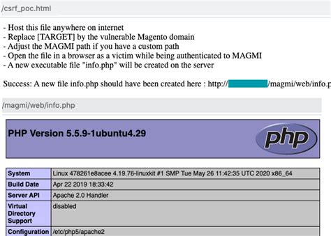 CVE CVE Multiple Vulnerabilities In The MAGMI Magento Mass Import Plugin