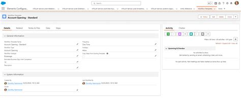 Workflow Manager Templates Elements