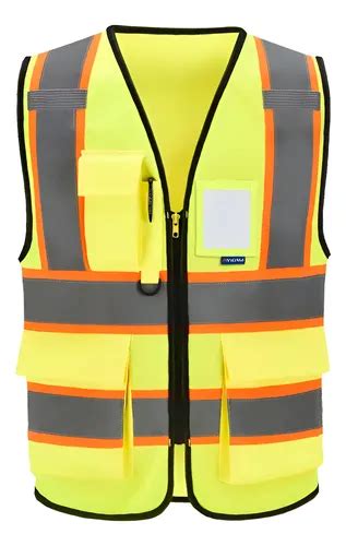 Colete Refletivo De Alta Visibilidade Ahq Fan Com Parcelamento Sem Juros