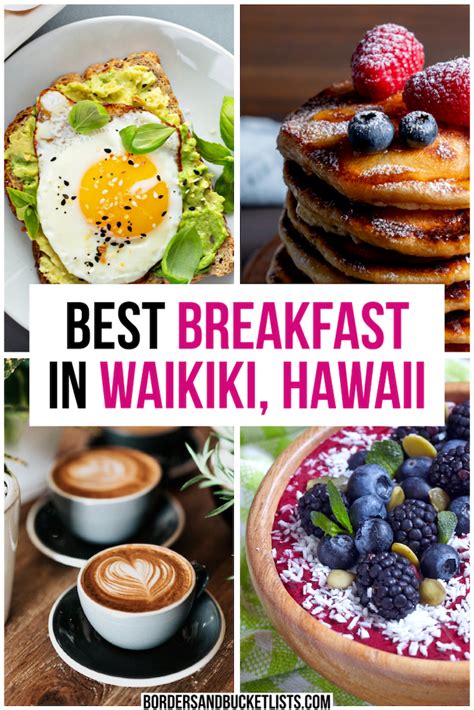 12 Best Breakfast In Waikiki And Honolulu Hawaii Hawaii Food