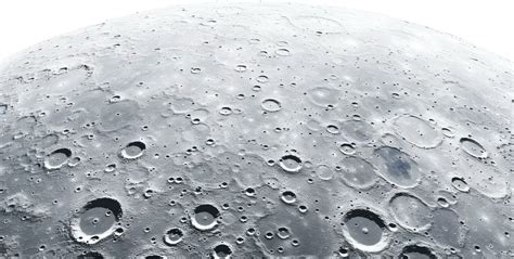 Close Up View Of Moon Surface Craters 45877401 PNG