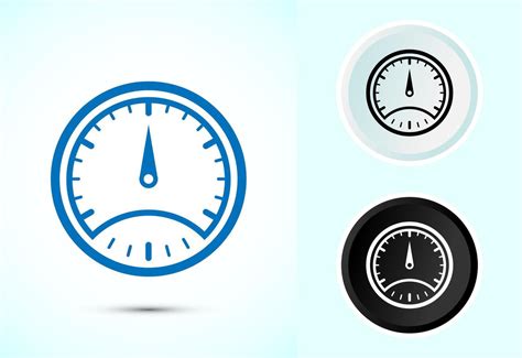 Speedometer Icon Illustration Speed Indicator Sign Symbol 55604395 Vector Art At Vecteezy