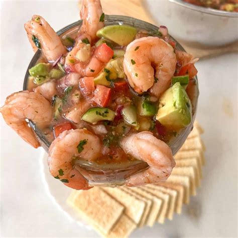 Cool Mexican Shrimp Cocktail