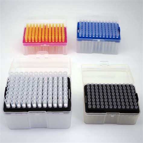 Single Use Sterile Consumable Disposable Different Specifications Micro Pipette Tips Filter Tips