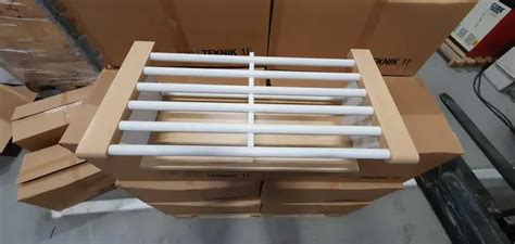 Mona Basic Garderobehylle 2 Rom Hvit Blank B40 X D30 Cm Trigonor AS