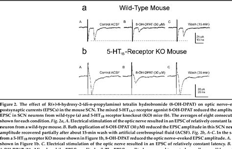 Figure 1 From Serotonergic Modulation Of Retinal Input To The Mouse Suprachiasmatic Nucleus