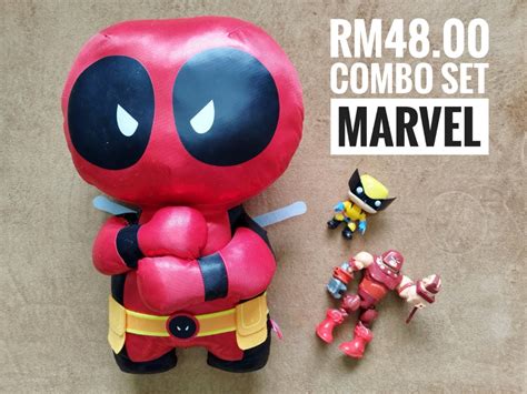Deadpool Plushie Hobbies And Toys Toys And Games On Carousell