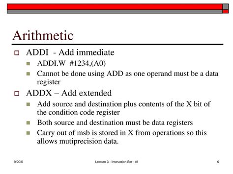 Ppt 68000 Instruction Set 2 Powerpoint Presentation Free Download