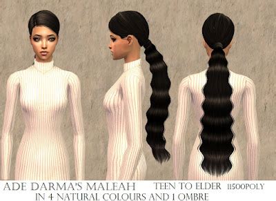 Ade Darma Malea For S2 Grecadea Sims Sims 2 Hair Sims Hair Sims 2