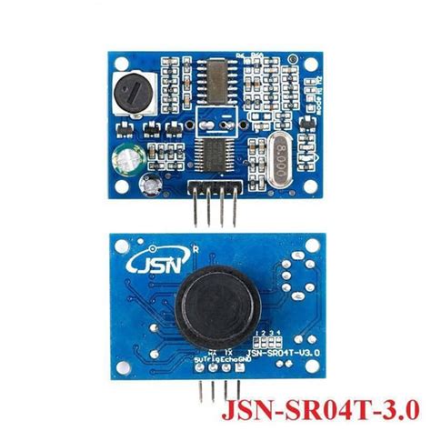 Jsn Sr04t Water Proof Ultrasonic Sensor Module Distance Measuring Sensor In Pakistan Digilog Pk