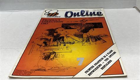 Microbee Computer Journal January Issue No 7 Product Direction 1985 Ebay
