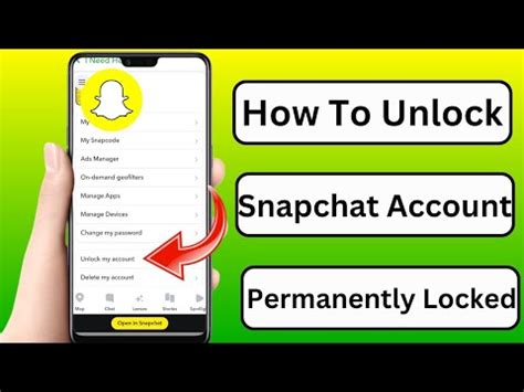 How to Unlocke Snapchat Account Locked 2023||Temporary & Permanently||Fix Locked Snapchat ...