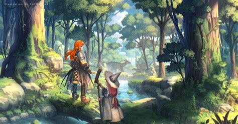 風景 碧緑の大地を行く Fuyumikanのイラスト Pixiv