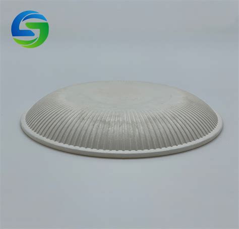 Natural Fiber Eco Disposable Corn Starch Biodegradable Plates