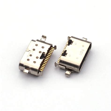 10 50pcs Type C Usb Charger Jack Connector Contact Plug For Samsung