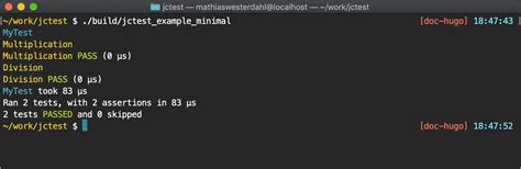 Building Jctest