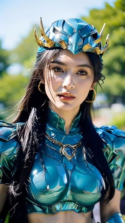 Dragons Grace The Female Dragon Saint Awakens Saintseiya Dragon