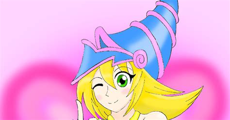 爆乳 ブラック・マジシャン・ガールbuバスト・アップ Gigaのイラスト Pixiv