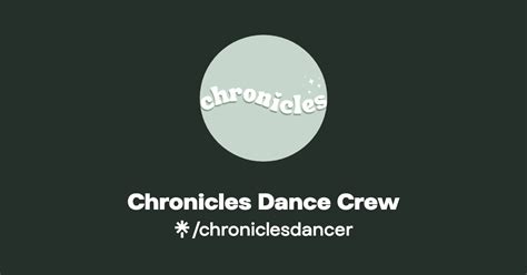 Chronicles Dance Crew Instagram Tiktok Linktree