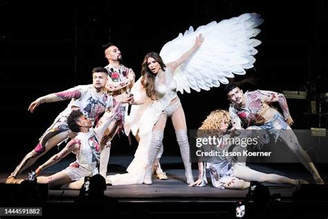 Gloria Trevi Performs Onstage During Her Isla Divina Tour At Hard