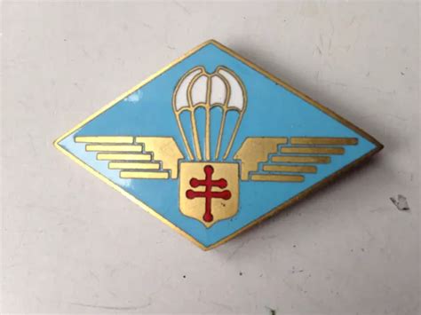Military Badge France Paratrooper Ccp 1° Cie Air Ffl Copy Usa R 77 52