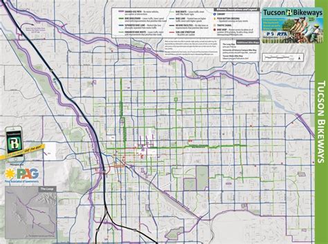 Tucson Bike Map