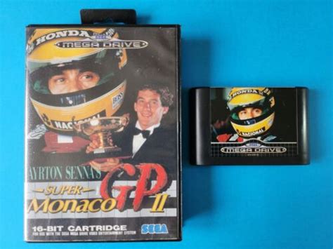 AYRTON SENNA S SUPER MONACO GP 2 Jeu SEGA MEGA DRIVE Tectoy 1992 EBay UK