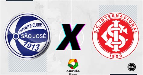 São José Rs X Internacional Escalações Arbitragem Retrospecto Onde