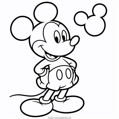 Coloriages Mickey Mouse Coloriages à Imprimer Gratuitement