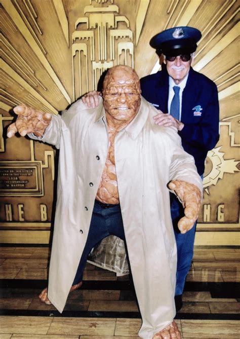 Stan Lee The Thing Michael Chiklis Taking A Break From Clobberin