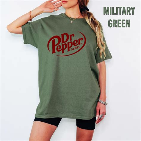 Dr Pepper Est 1885 T Shirt Aesthetic Soda Tee Trendy Soda Tee Cool Dr Pepper Tee Funny Dr