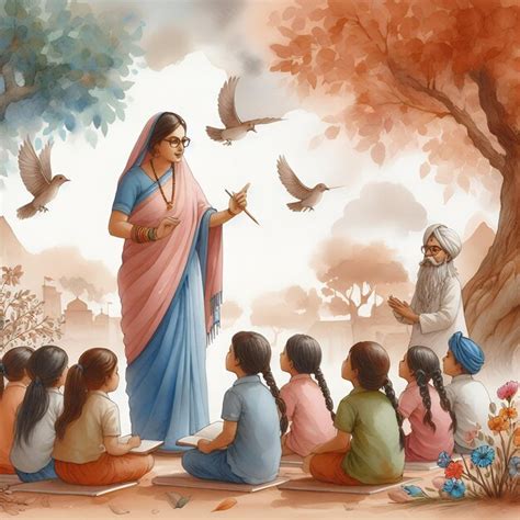 Happy Teachers Day Ai Generated Posters Premium Ai Generated Image